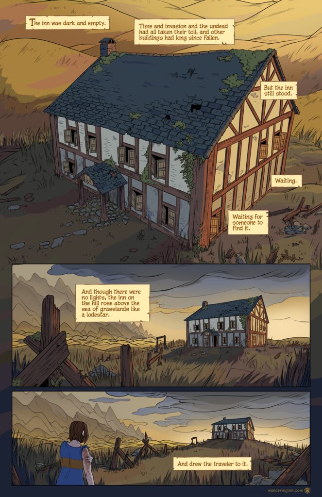Chapter 1: Page 1 - The Wandering Inn Comic