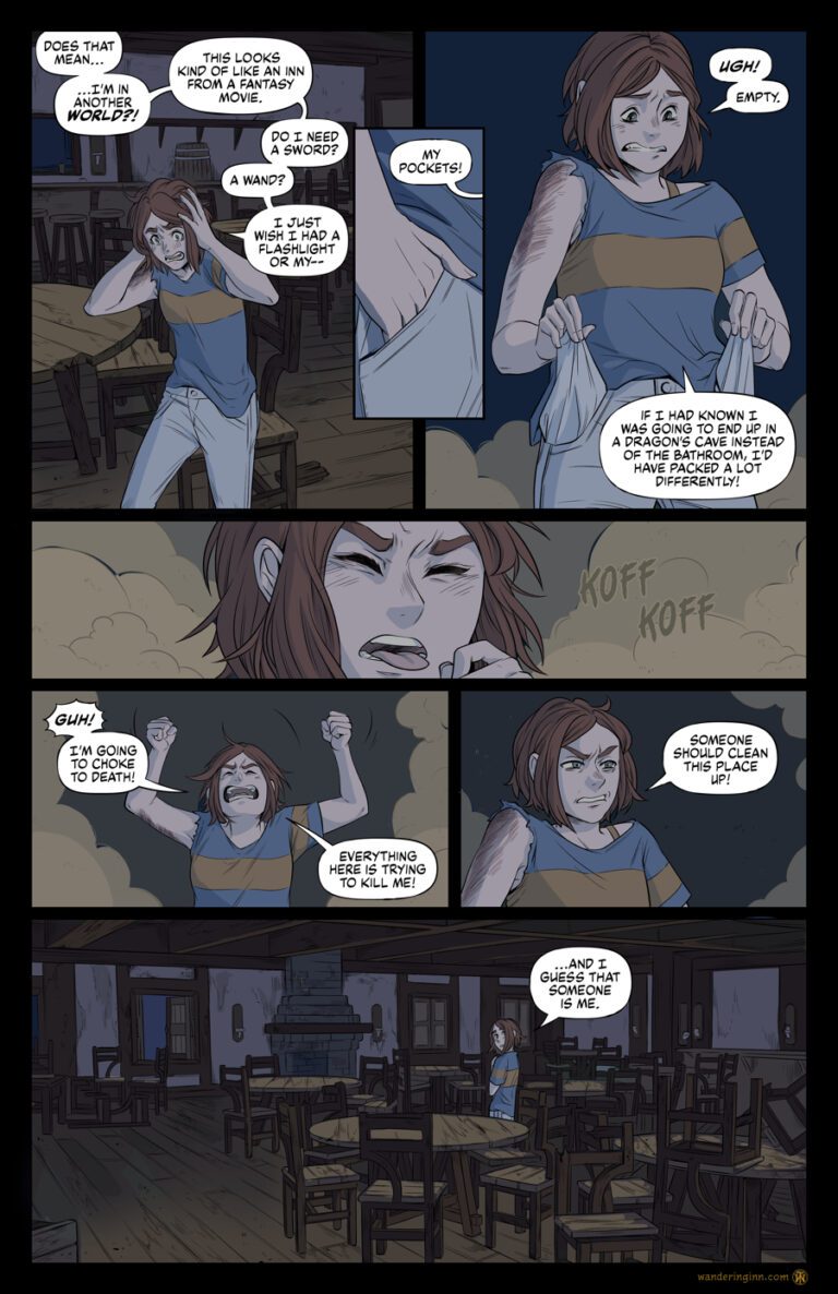 Chapter 1: Page 6 - The Wandering Inn Comic
