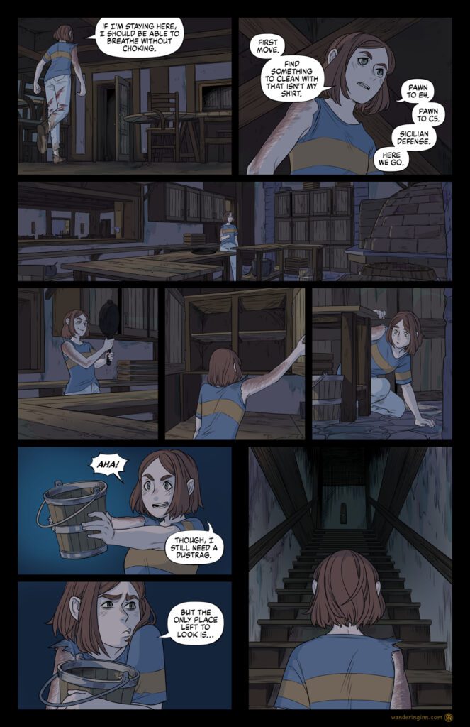 Chapter 1: Page 8 - The Wandering Inn Comic