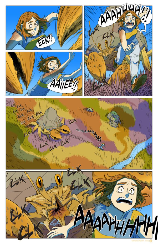 Chapter 3: Page 1 - The Wandering Inn Comic