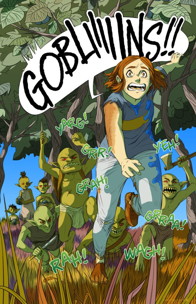 Chapter 4: Page 8 - The Wandering Inn Comic