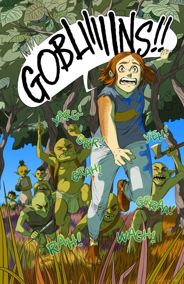 Chapter 4: Page 8 - The Wandering Inn Comic