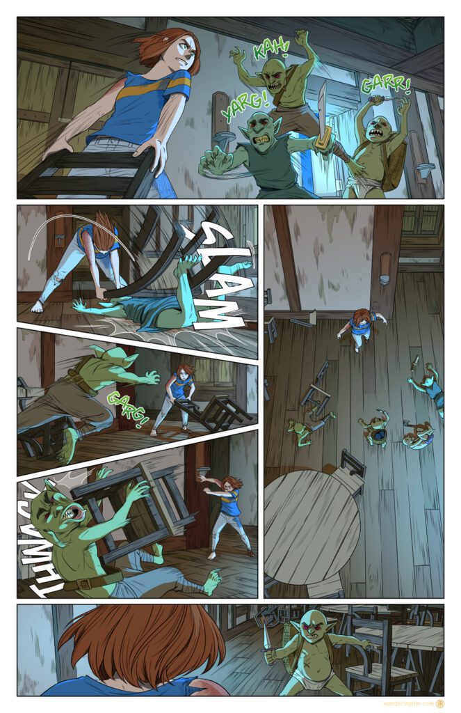 Chapter 5: Page 7 - The Wandering Inn Comic