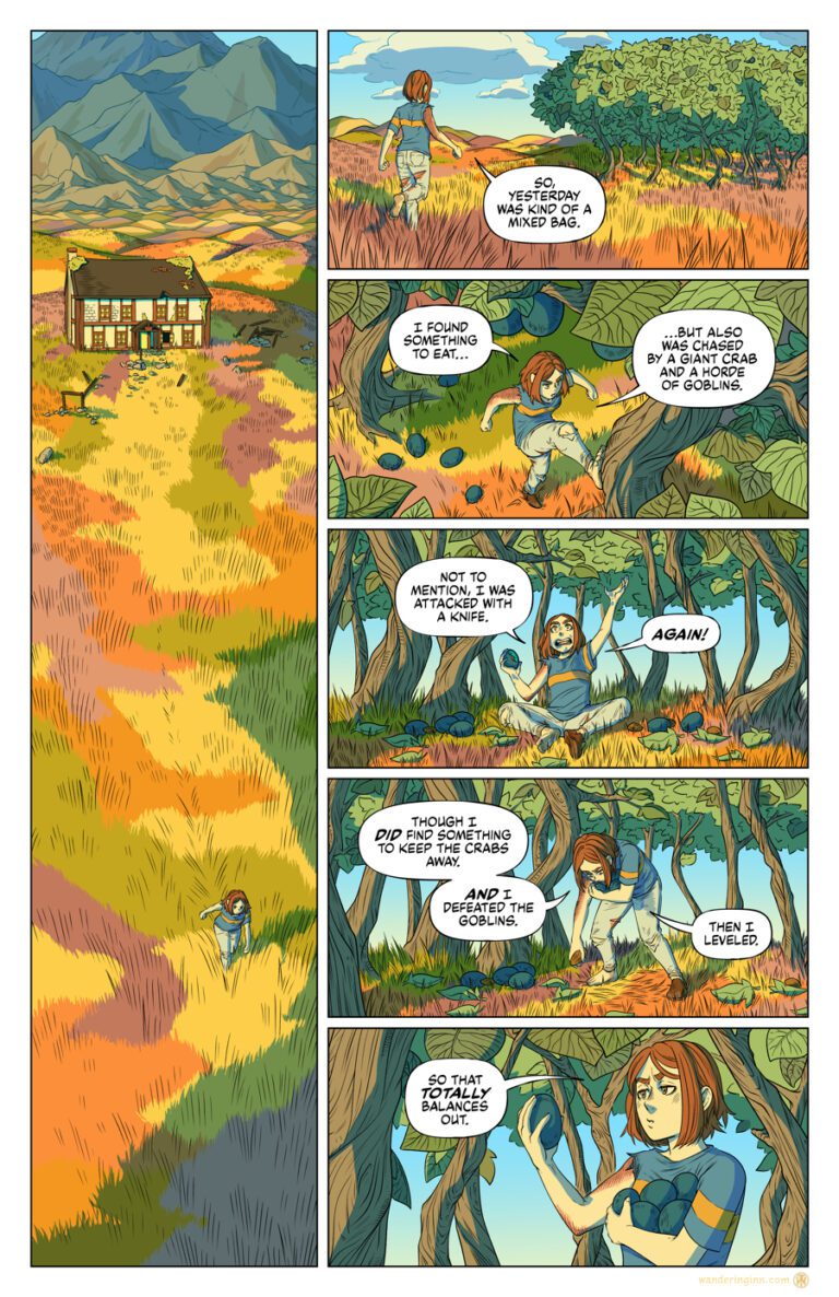 Chapter 6: Page 1 - The Wandering Inn Comic