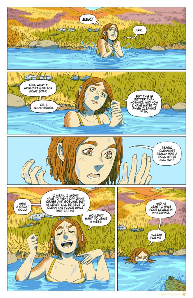 Chapter 6: Page 8 - The Wandering Inn Comic