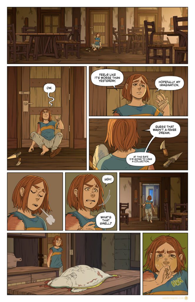Chapter 9: Page 1 - The Wandering Inn Comic