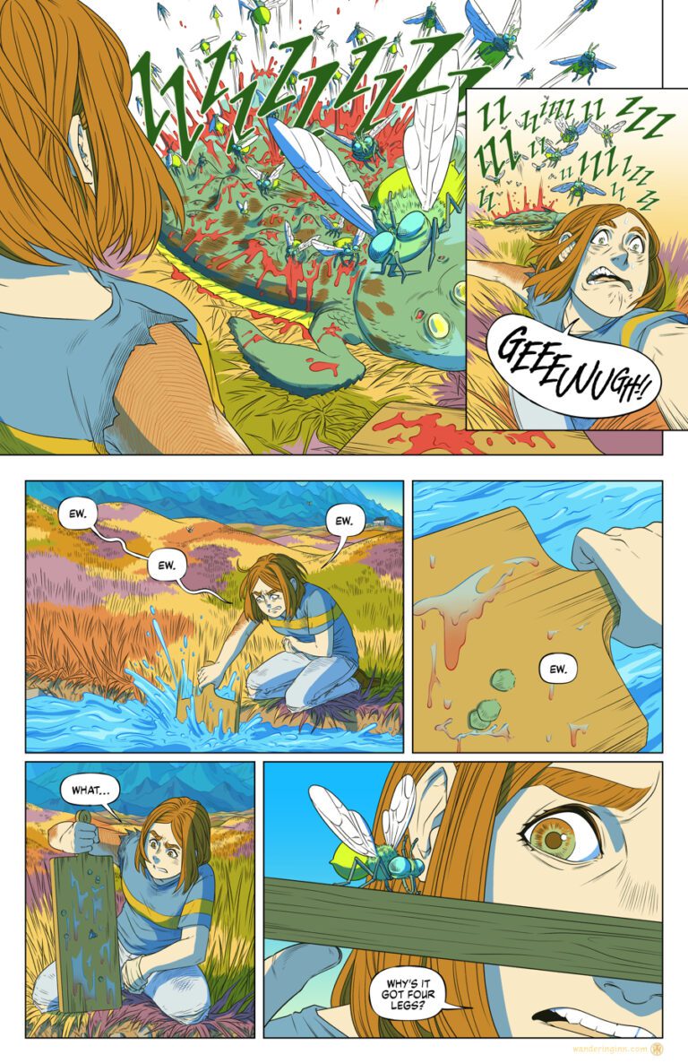 Chapter 9: Page 3 - The Wandering Inn Comic