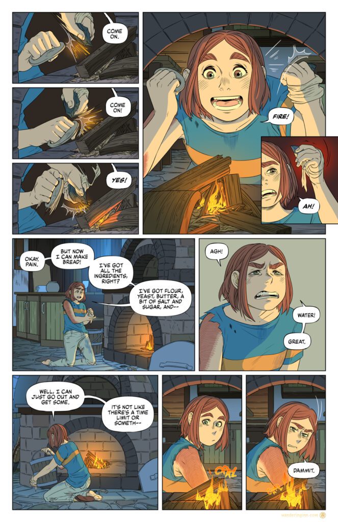 Chapter 9: Page 8 - The Wandering Inn Comic